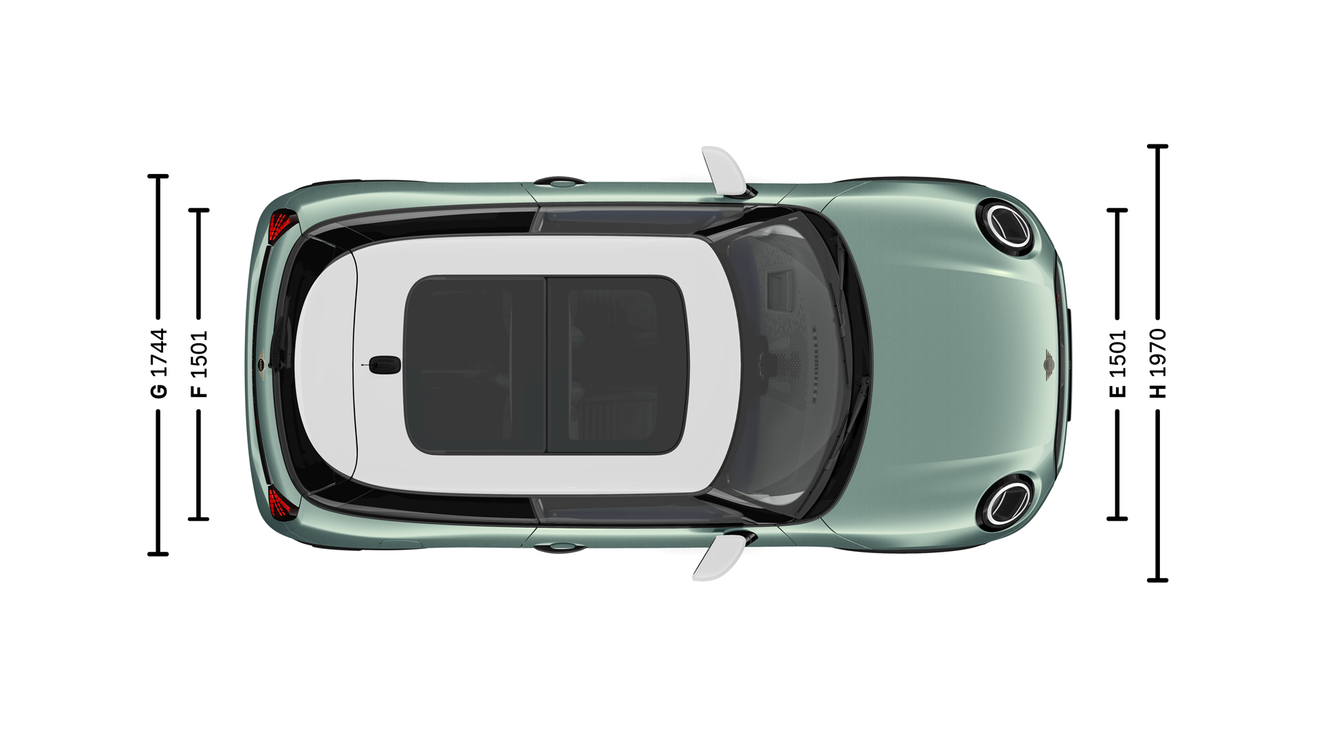 MINI Cooper 3-door - Dimensions – MINI Malaysia: The Official Website ...